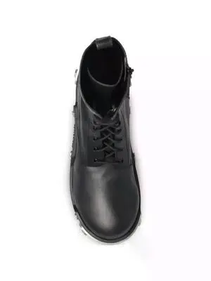 Balenciaga Bulldozer" Lace-up Platform Boots