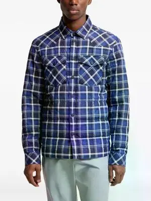Moncler Gelt Plaid Quilted Jacket