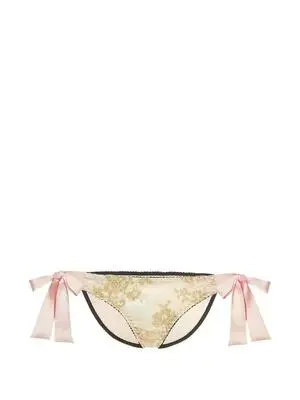 GILDA & PEARL Tie-side Harlow Briefs - Neutrals