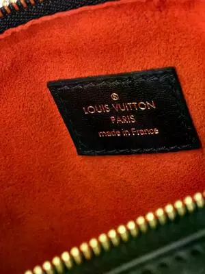 LOUIS VUITTON Coussin Monogram Embossed Lambskin Bb Crossbody Bag - Black