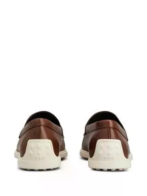 TOD'S Penny Bar Loafers With Embossed Logo