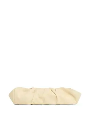 MANSUR GAVRIEL Cloud Ruched Clutch - Neutrals