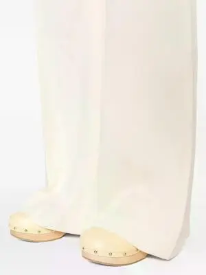 Chloé Wide-leg Linen Trousers