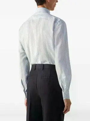 Zegna Striped Cotton Shirt