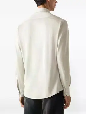 Zegna White Shirt - Neutrals