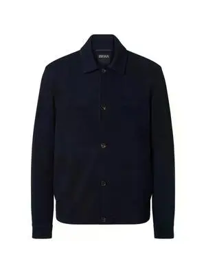 Zegna Pocket Overshirt - Blue