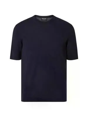 Zegna Crew-neck T-shirt - Blue