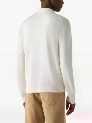 Zegna Polo-collar T-shirt - White