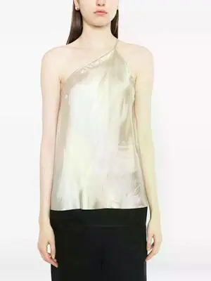 Rick Owens One-shoulder Sleeveless Top - Neutrals