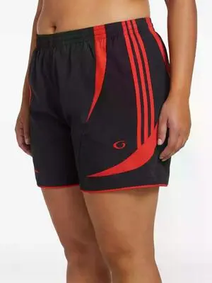 Balenciaga Soccer Swim Shorts - Black