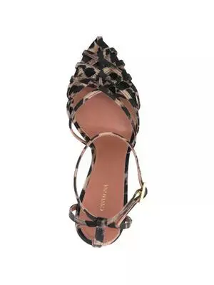 CASTAGNA Miami Animal-print Heeled Pumps