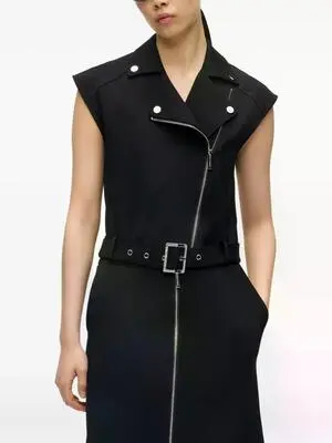 Karl Lagerfeld Sleeveless Biker Jacket