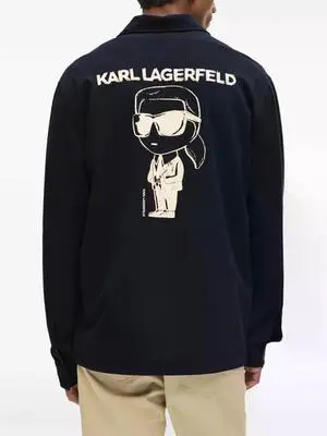 Karl Lagerfeld Ikon Pocket Jersey Overshirt