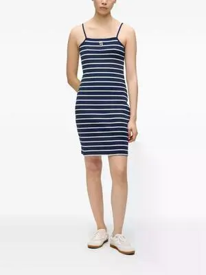 Karl Lagerfeld Ikon Striped Dress