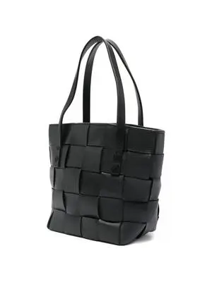 P.a.r.o.s.h Leather Tote Bag - Black