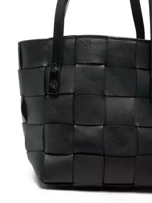 P.a.r.o.s.h Leather Tote Bag - Black