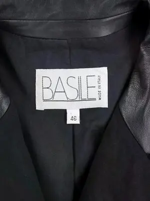 BASILE Padded-shoulders Blazer