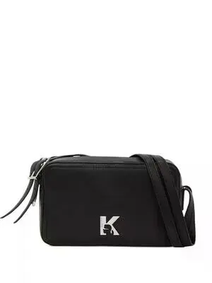Karl Lagerfeld Logo Plaque Cross Body Bag - Black