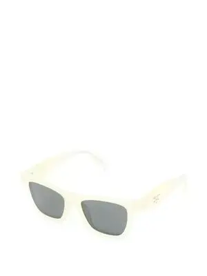 Prada Rectangle Frame Sunglasses - Neutrals