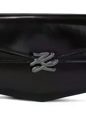 Karl Lagerfeld Karl Studio K/autograph Clutch With Top Handle And Detachable Chain Strap