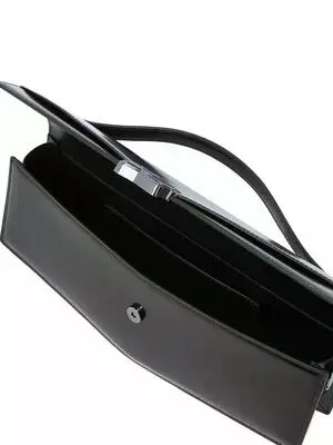 Karl Lagerfeld Karl Studio K/autograph Clutch With Top Handle And Detachable Chain Strap