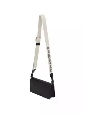 Karl Lagerfeld Mini K/circle Leather Cross Body Bag