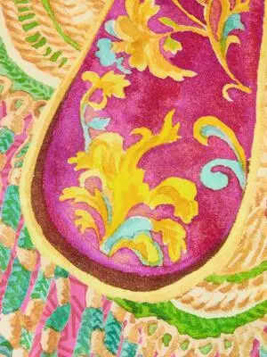Shanghai Tang Tang Foulard Printed Scarf