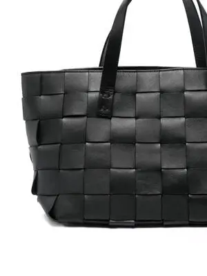 P.a.r.o.s.h Leather Tote Bag - Black