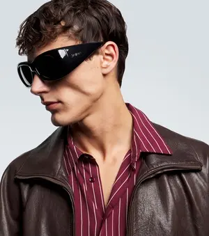 Saint Laurent Oversized Acetate Sunglasses