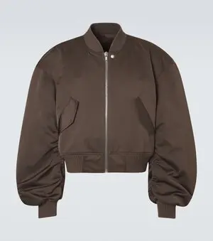 Rick Owens Technical Bomber Jacket - Brown
