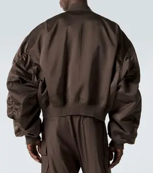 Rick Owens Technical Bomber Jacket - Brown
