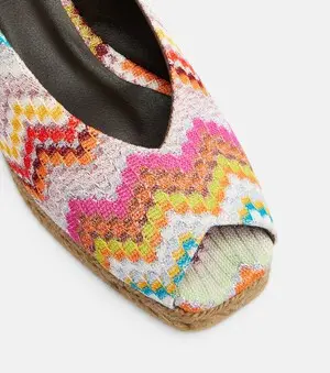 Missoni Zigzag Espadrille Wedges