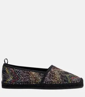Missoni Elle Sequined Espadrilles - Multicoloured