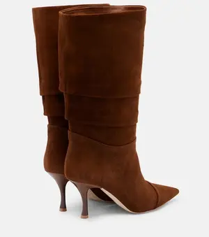 MALONE SOULIERS Isley 70 Suede Ankle Boots
