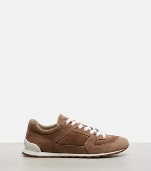 Brunello Cucinelli Suede Runner Sneakers