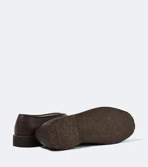 LEMAIRE Piped Leather Slip-on Shoes