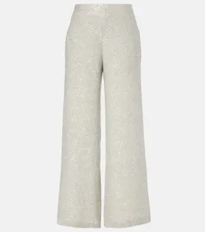 Brunello Cucinelli Sequined Pants For Women