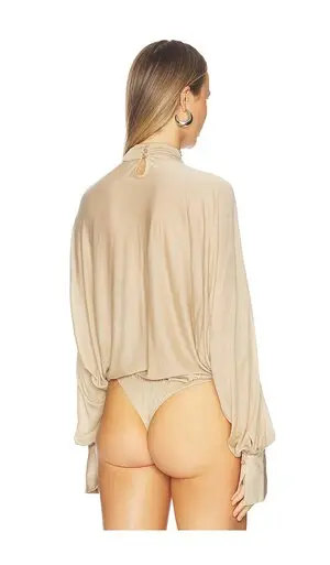 SEROYA Hawkes Bodysuit - Tan