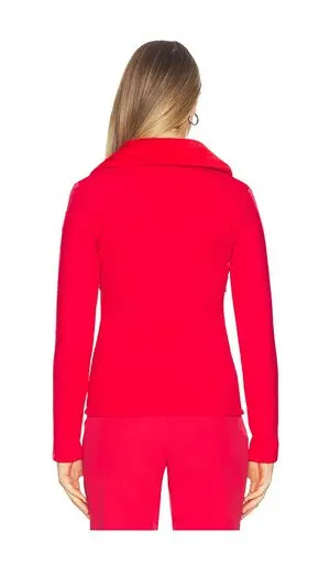 MY SUNDAY SKI Ribbed Zip Up Mid Layer Jacket