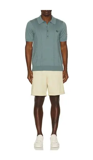 Fred Perry Twill Shorts - Cream