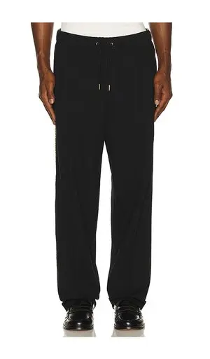 Fred Perry Cross Tape Track Pant - Black