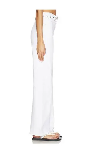 LEVI'S Ribcage Wide Leg Belted Jeans