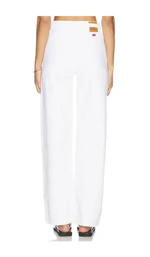 LEVI'S Ribcage Wide Leg Belted Jeans