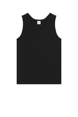 Reigning Champ Lightweight Jersey Slim Tank Top - Black