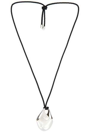 Khaite Lotus Medium Pendant Necklace - Silver
