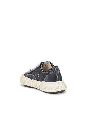 Mihara Yasuhiro Peterson 23original Sole Embroidery Vintage Effect Canvas Low Top Sneaker