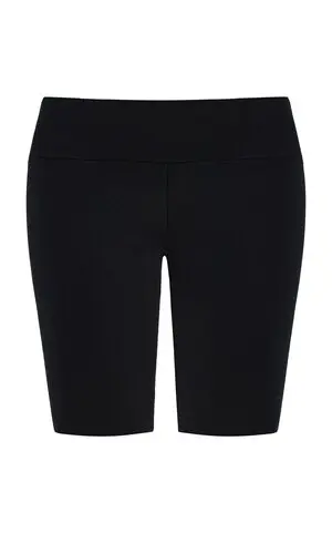 TOTEME Knit Biker Shorts - Black