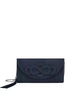 Shanghai Tang Infinity Clutch - Blue