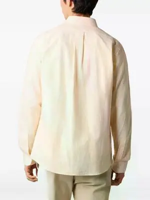 Brooks Brothers Button-down Embroidered Logo Shirt - Yellow