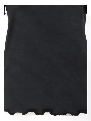 JIL SANDER Gathered Hems Round Neck T-shirt
